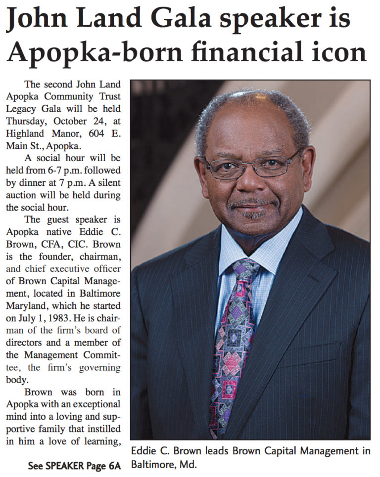 Public Documents - John Land Apopka Community Trust Inc